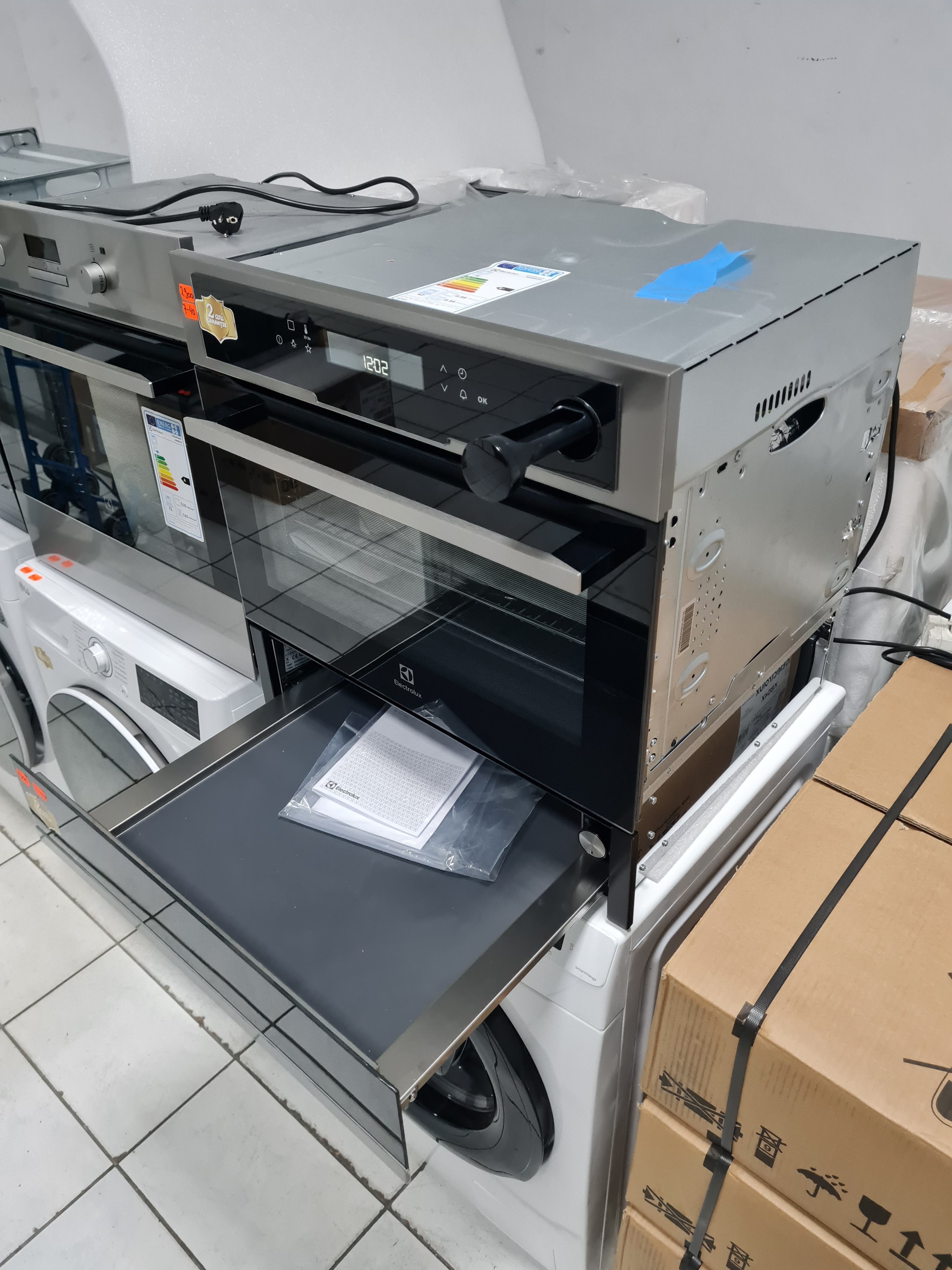 Set sertar termic si cuptor compact cu abur Electrolux | Banat Electronics