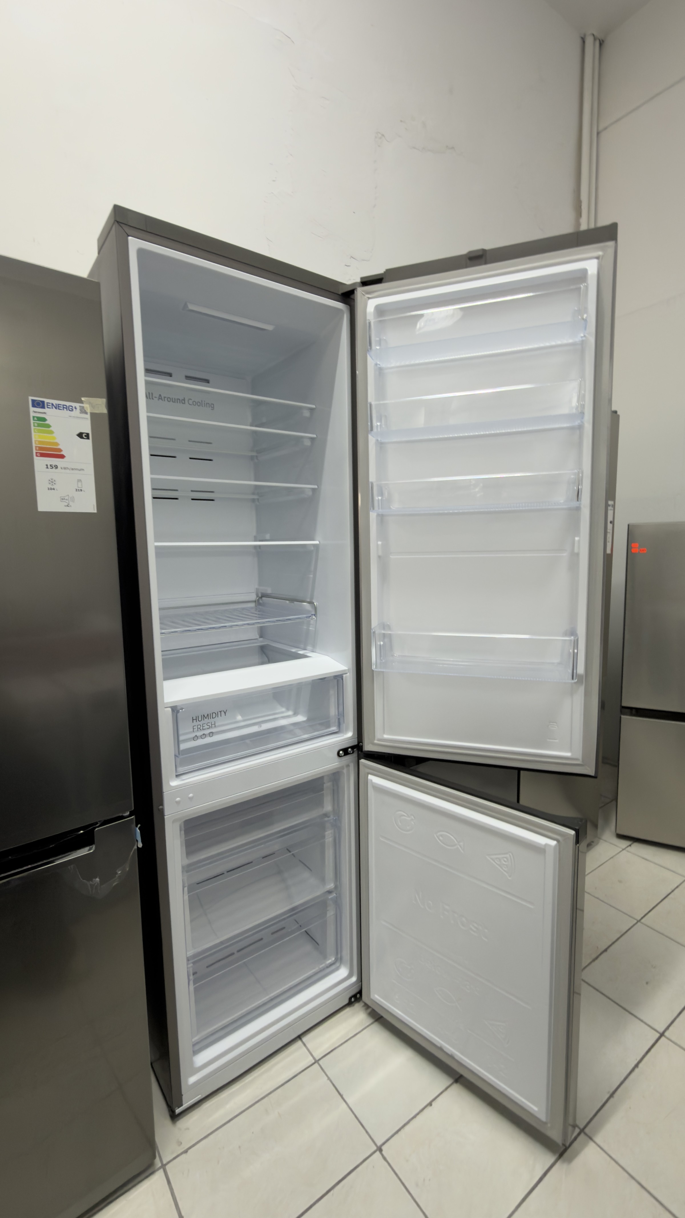 Elegantes Samsung Rl38t602csa Kã¼hlgefrierkombination Bild