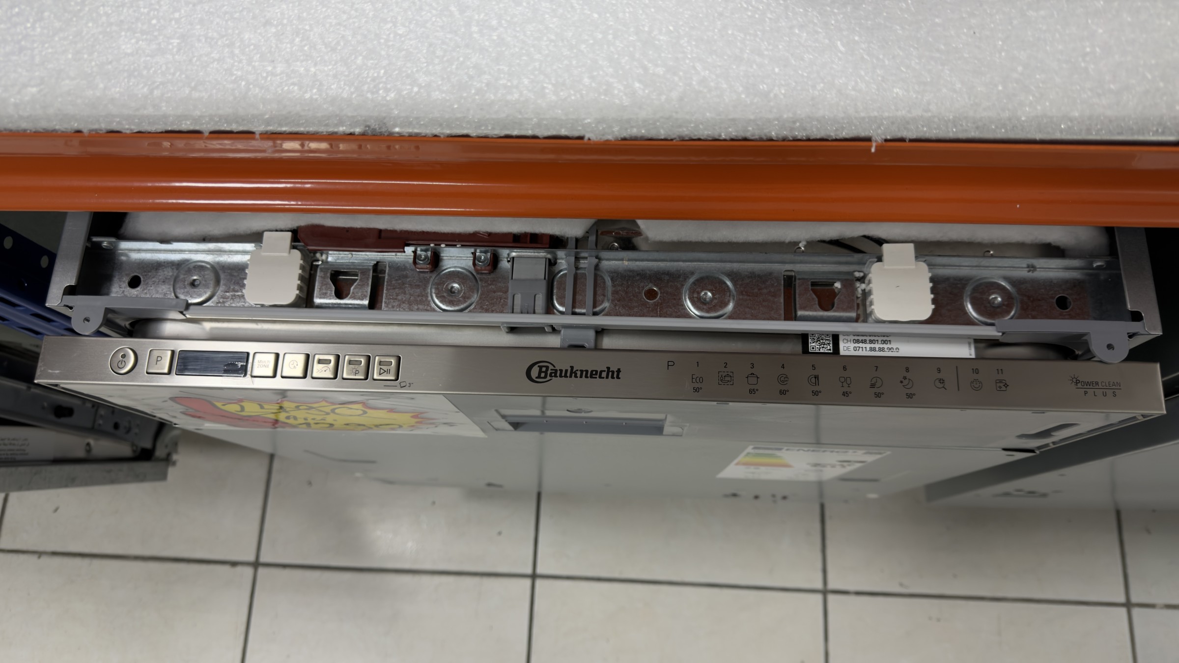 Bauknecht 14 seturi, BCIO 3T341 PLET – Mașină de spălat vase, Clasa C ...