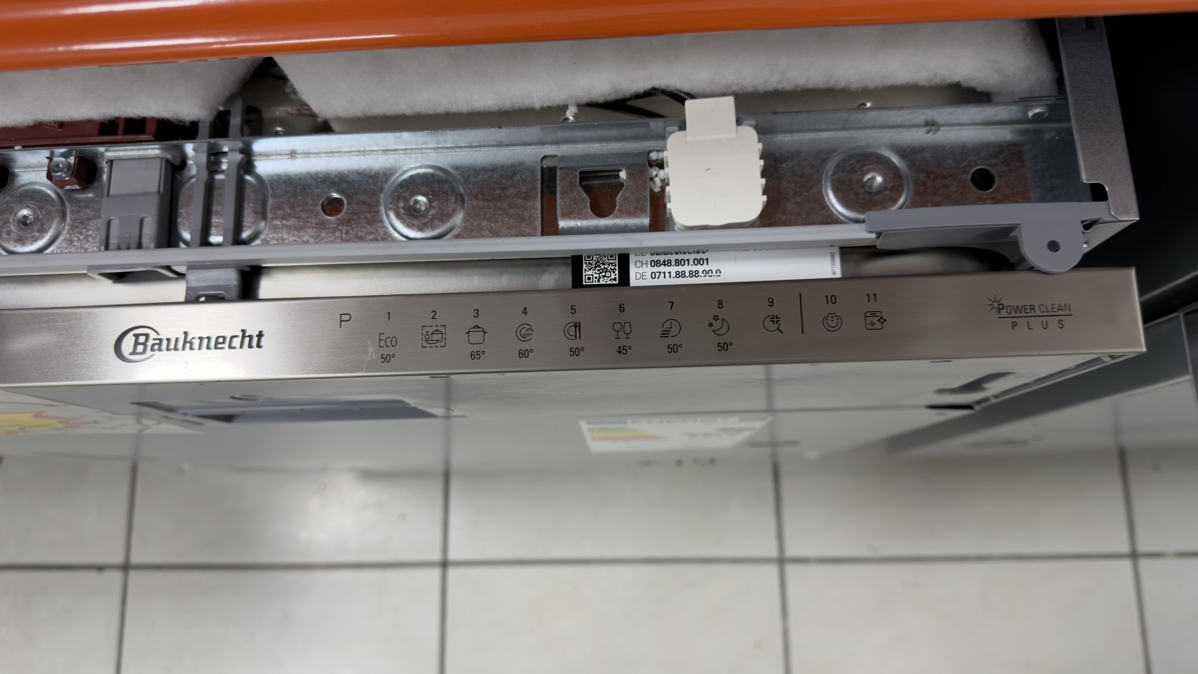 Bauknecht 14 seturi, BCIO 3T341 PLET – Mașină de spălat vase, Clasa C ...