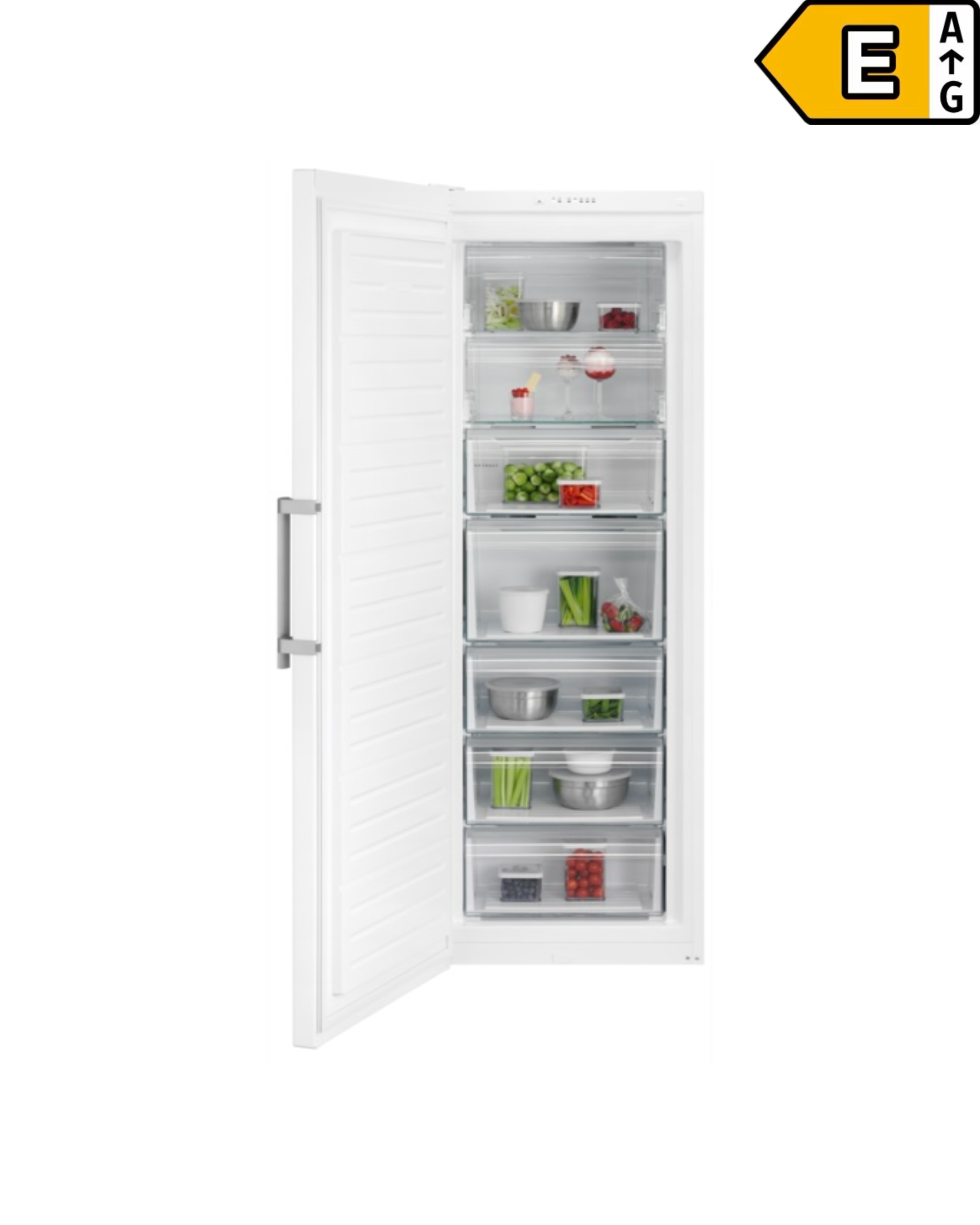 AEG 280 L, OAG6N281EW – Congelator cu sertare No Frost, Clasa E import ...